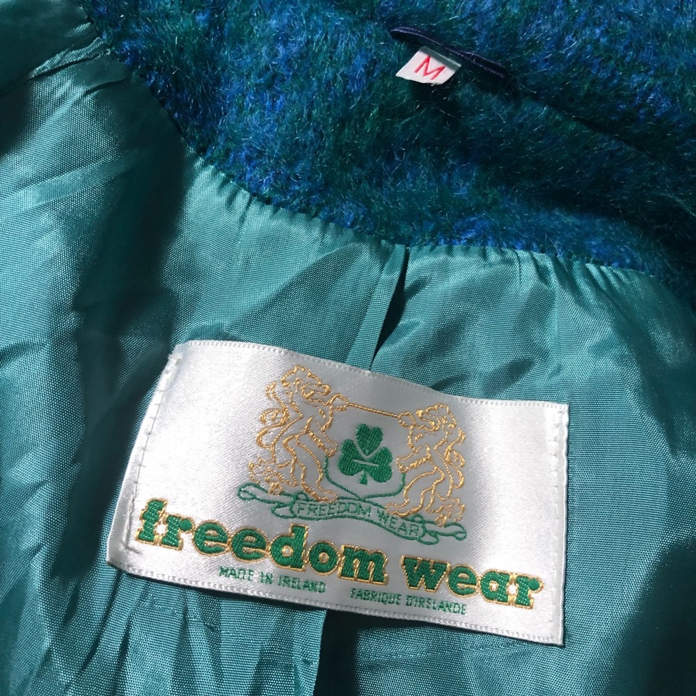 Vintage Freedom Wear Wool Mohair Coat Ireland - Gem